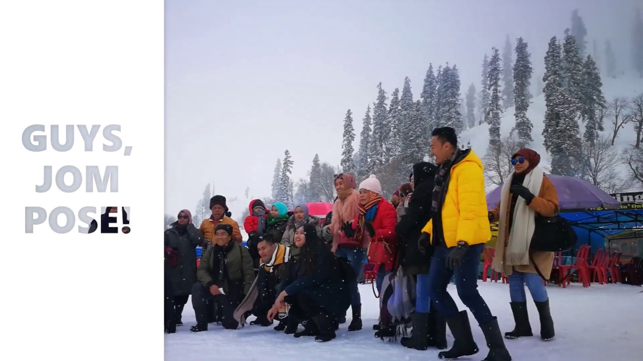 MOMENT BEST MAIN SALJI DI KASHMIR - YouTube