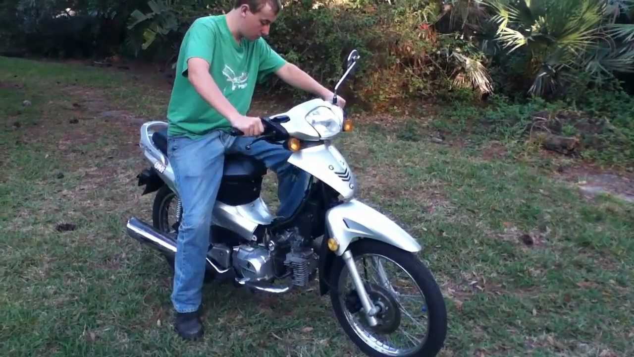 Chinese Skygo 100cc Scooter Bike - YouTube