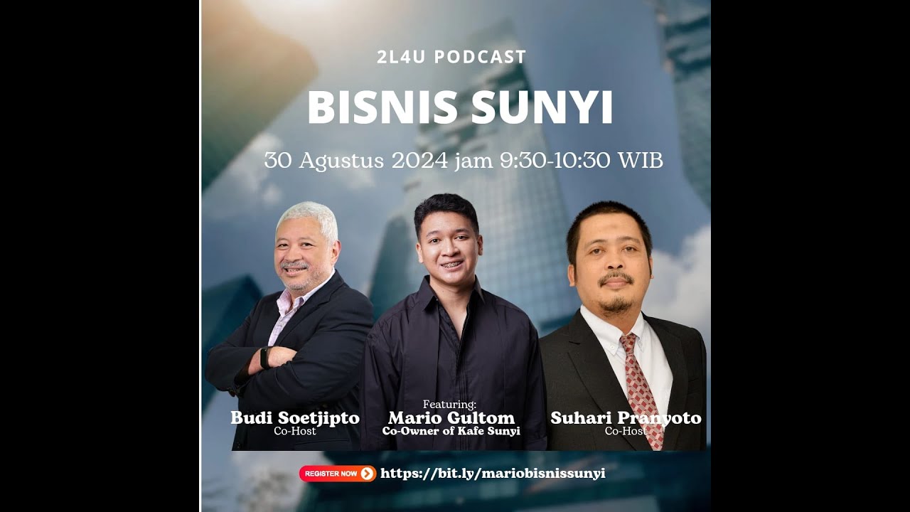 [LIVE] Satu Jam Bersama Mario Gultom, Bisnis Sunyi - YouTube