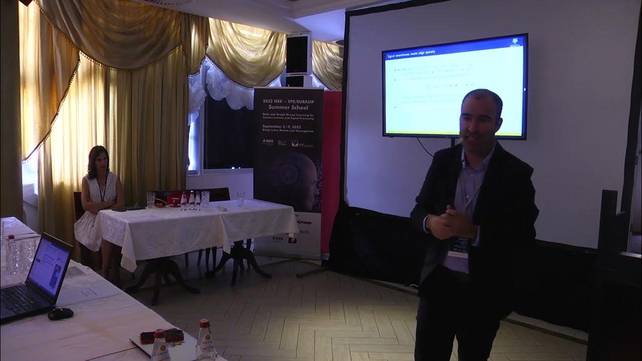 Mateos Gonzalo: Connecting the Dots: Learning Graphs from Data - Part 2 - YouTube