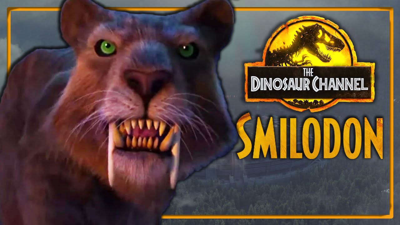 What Was The Smilodon? - The Dinosaur Channel - YouTube