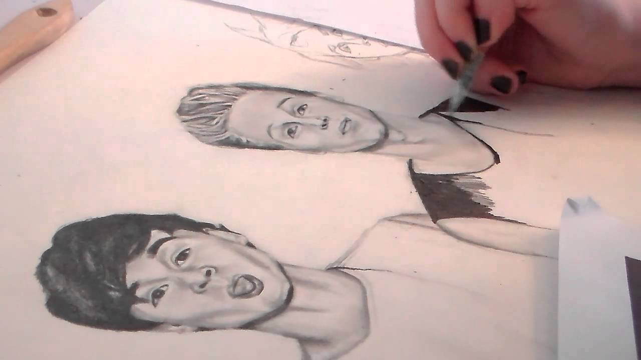 5SOS Speed Drawing - YouTube