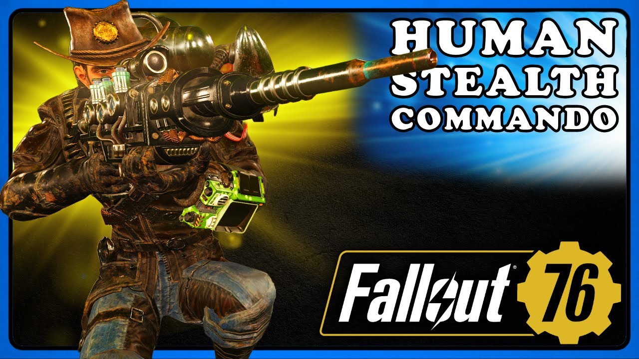 Fallout 76: Stealth Commando #1 DPS Human Build. META - Elders Mark ...
