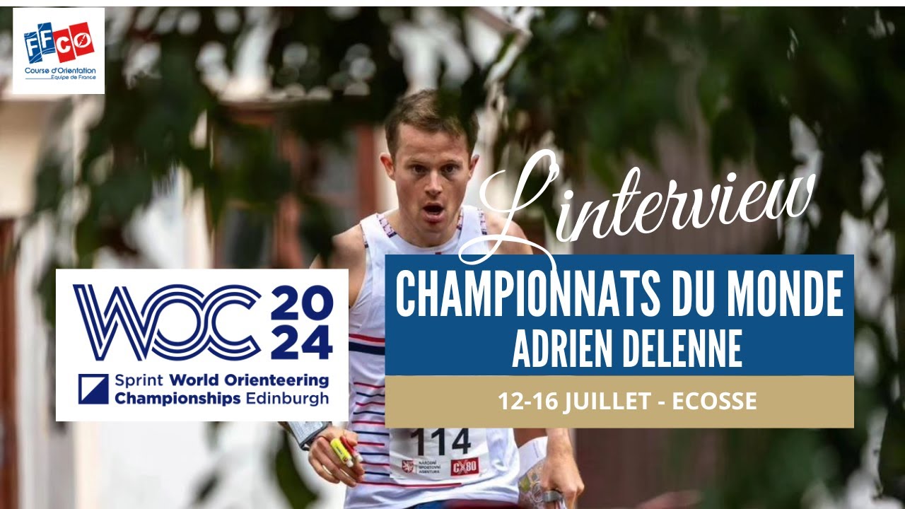 Championnats du monde de course d'orientation - Adrien Delenne - équipe ...