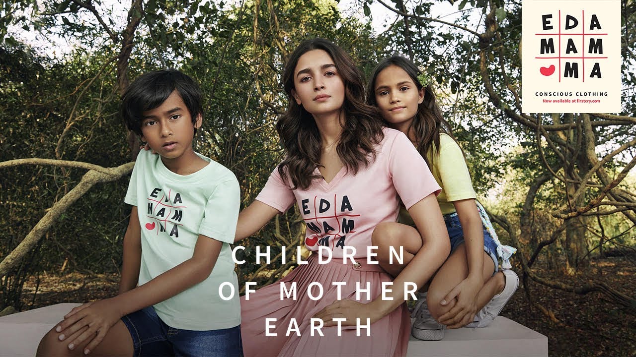 Alia Bhatt | Ed-a-Mamma | Kidswear | Conscious Clothing - YouTube