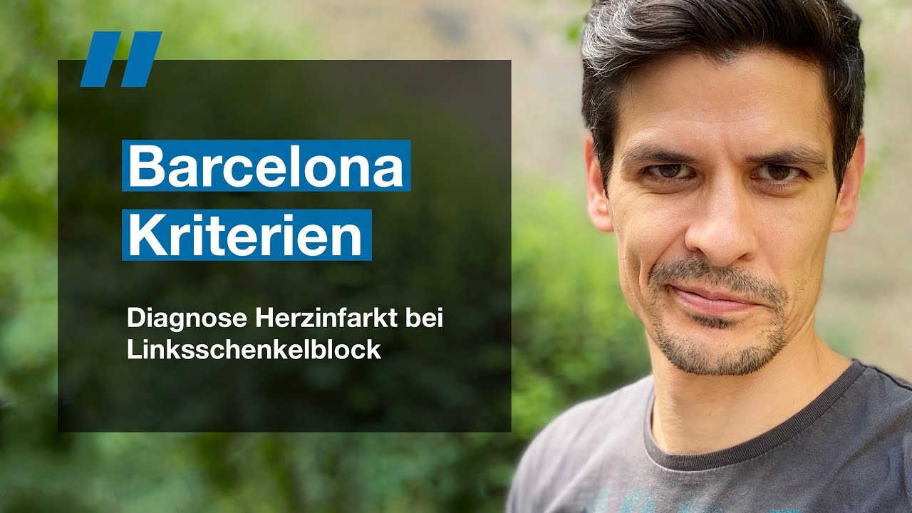 Diagnose Herzinfarkt bei Linksschenkelblock: Barcelona Kriterien - YouTube