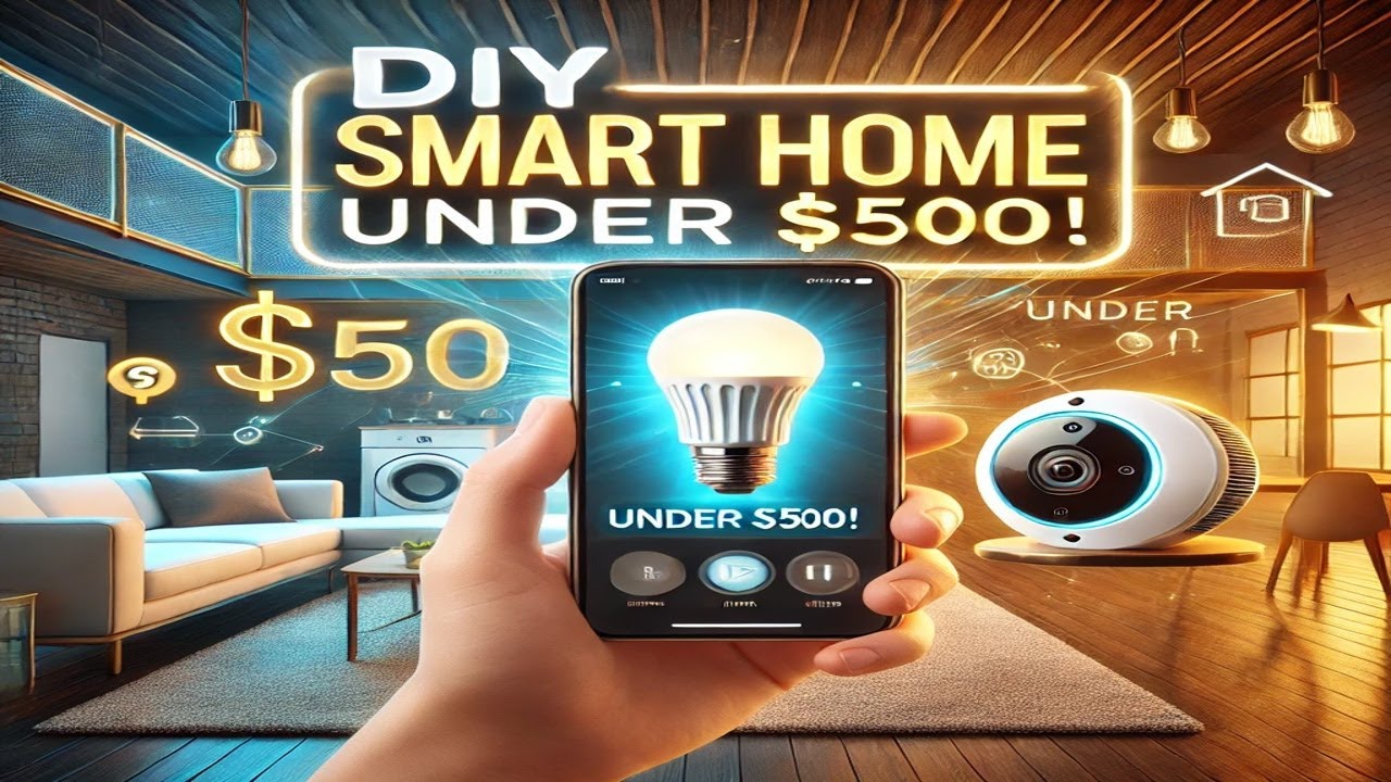 Budget Smart Home: Transform Your Home For Under $500 - YouTube