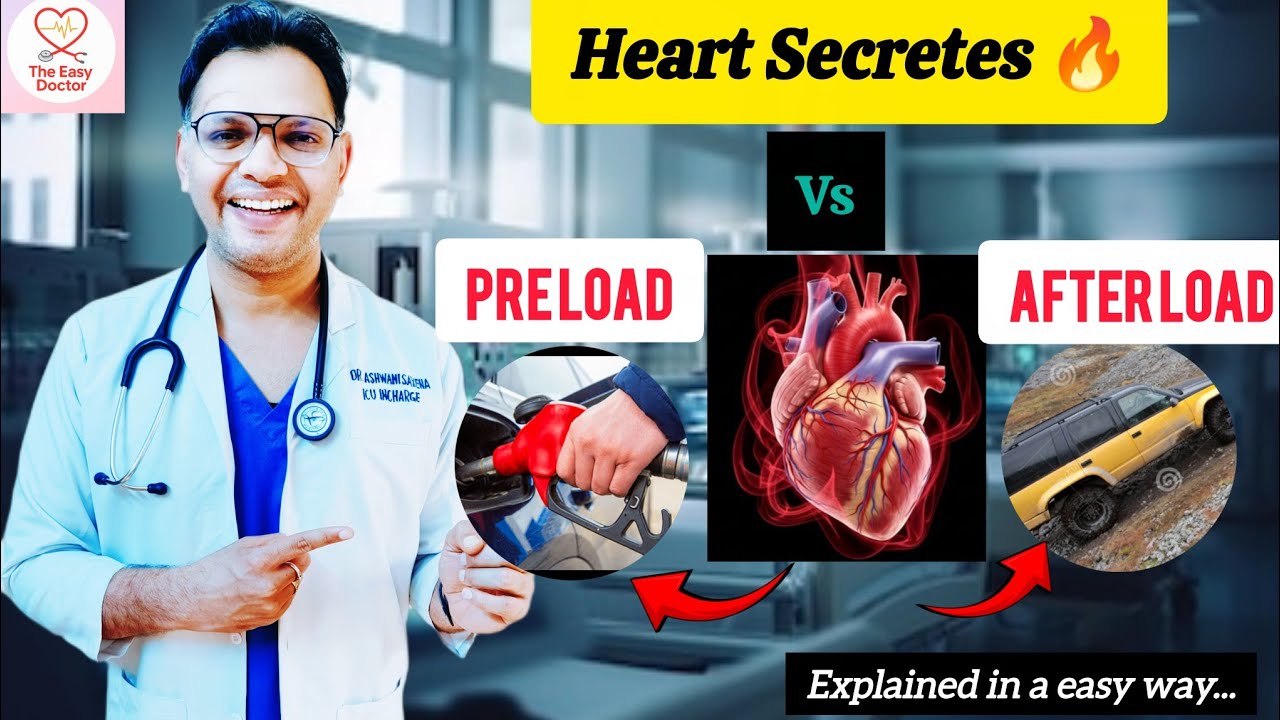 Preload vs Afterload | Easy Explanation for Medical Students | The Easy ...