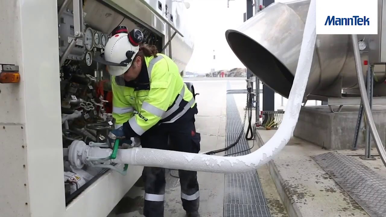 MannTek LNG couplings / Cryogenic couplings - YouTube