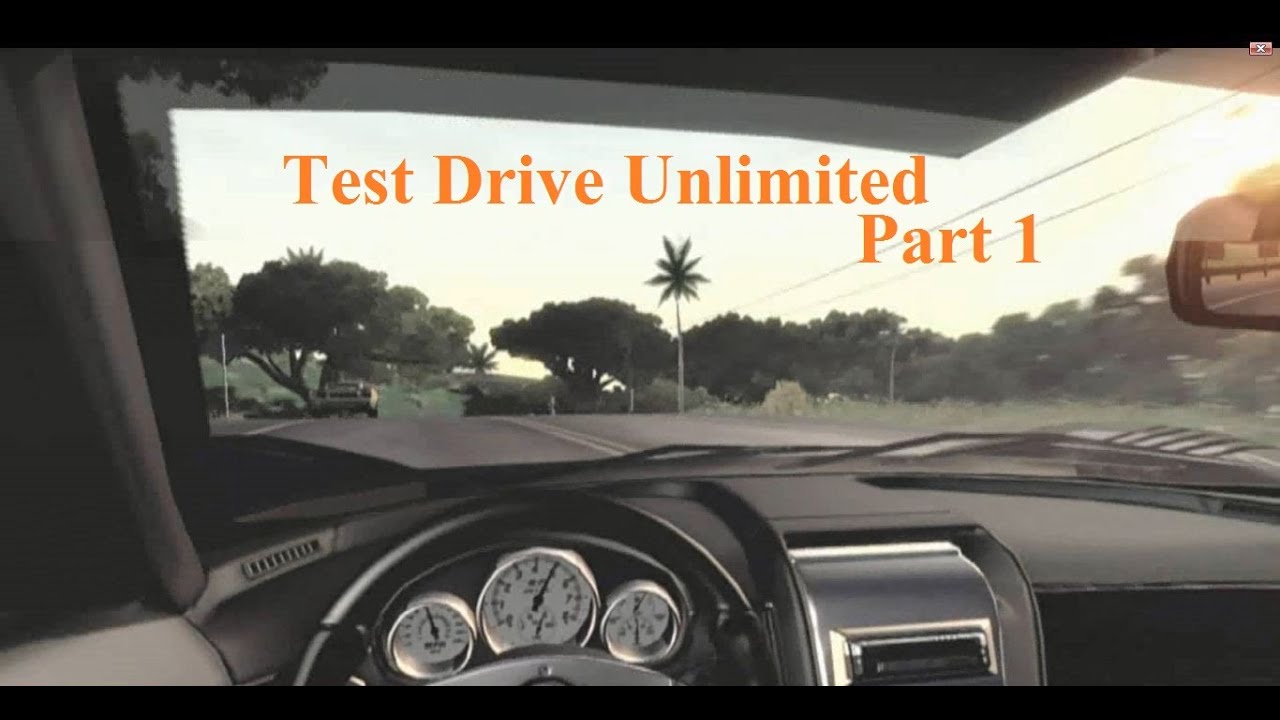 Test Drive Unlimited 1 in First Person Mode (Inside the Car) Part 1 ...