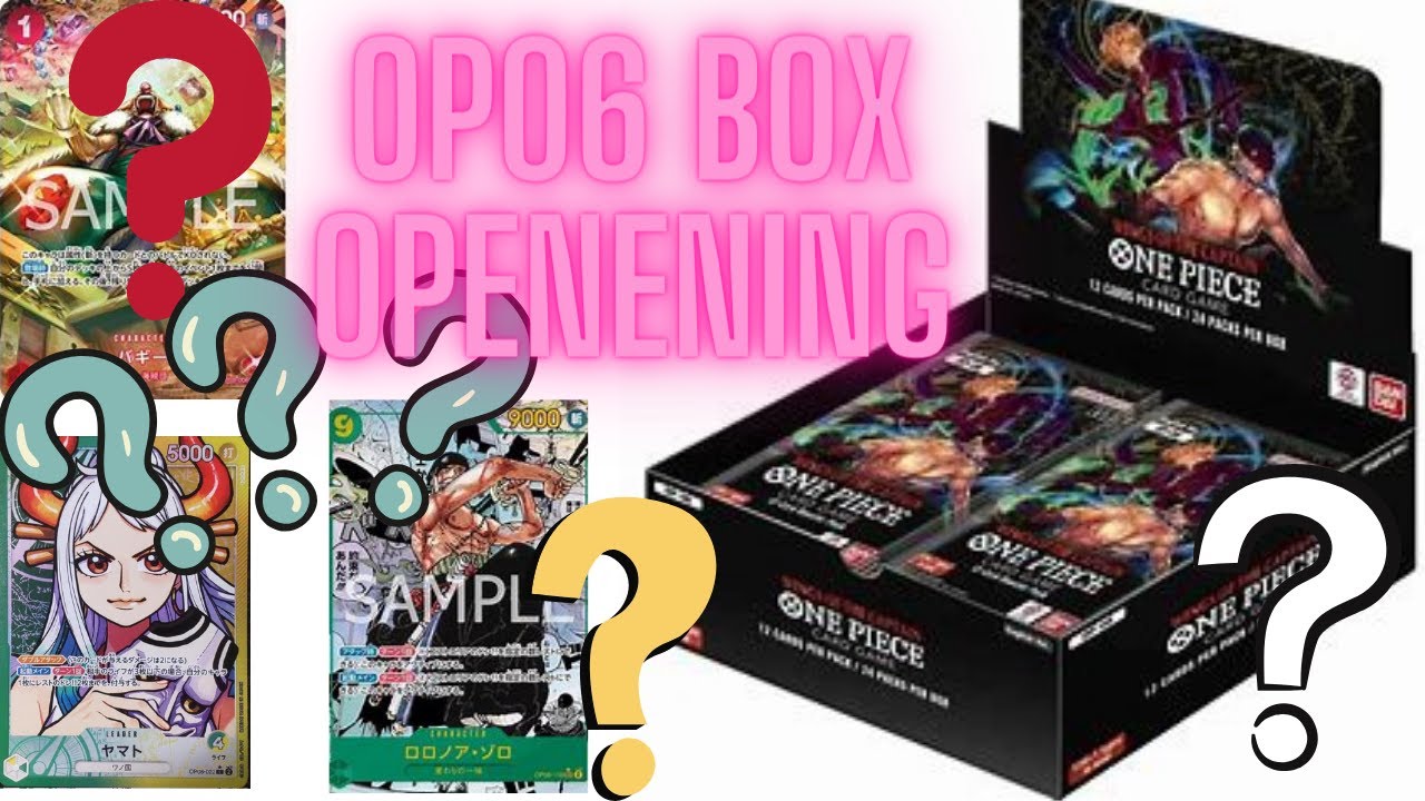 ONE PIECE TCG OP06 Box Opening (Worst Box Ever!!)🤮🤮🤮 - YouTube