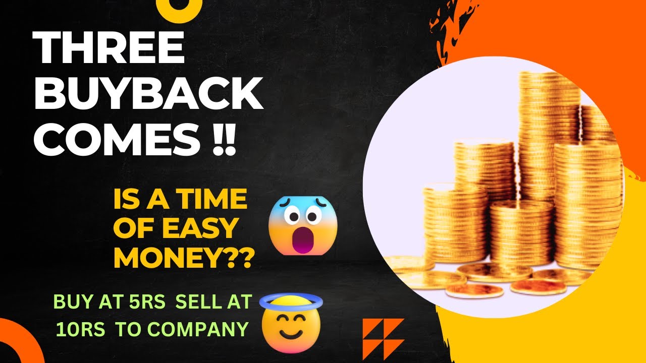 BUYBACK OFFER JULY - AUGUST 2023 | TENDER OFFER OF SHARES | STOCKS ...