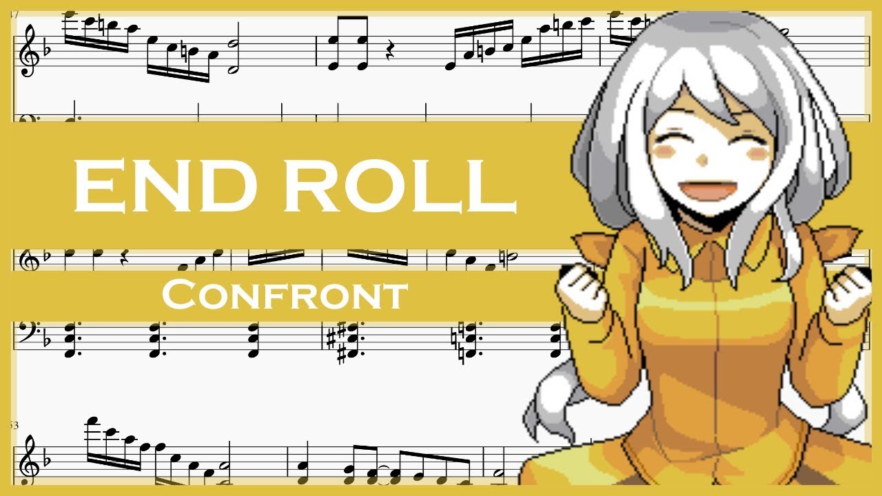 END ROLL - Confront [Piano Sheet Music] - YouTube