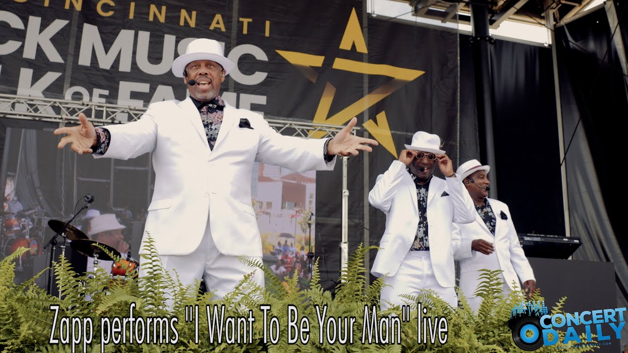 Zapp performs "I Want To Be Your Man" live; Cincinnati Black Music Walk ...