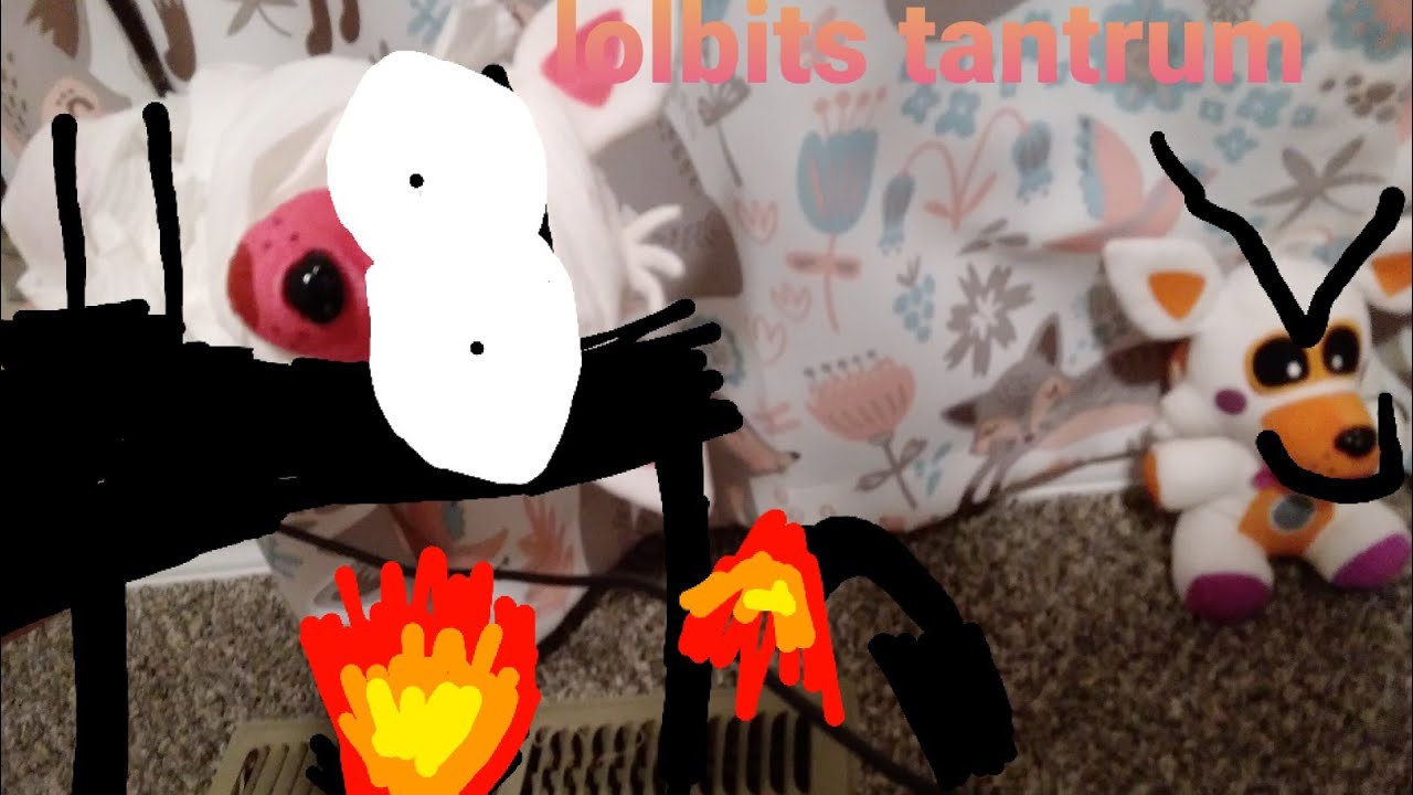Five Nights At Freddy's FNAF lolbits tantrum - YouTube