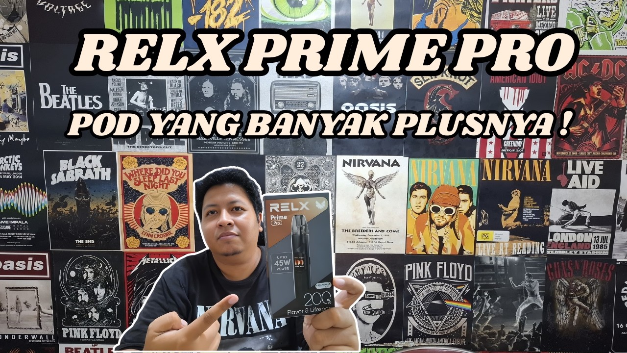 RELX PRIME PRO | POD DUAL MESH DARI RELX - YouTube