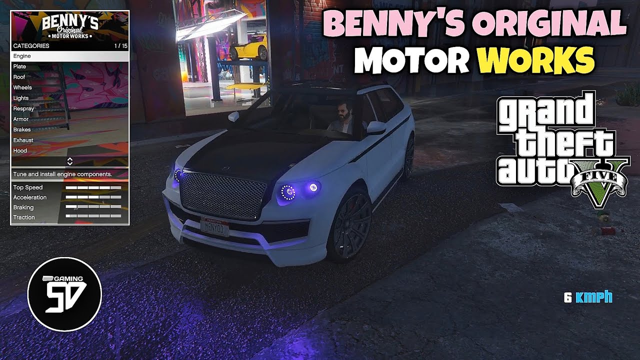 How To Install Benny's Original Motor Works | GTA V MOD INSTALLATION | Car Modification - YouTube