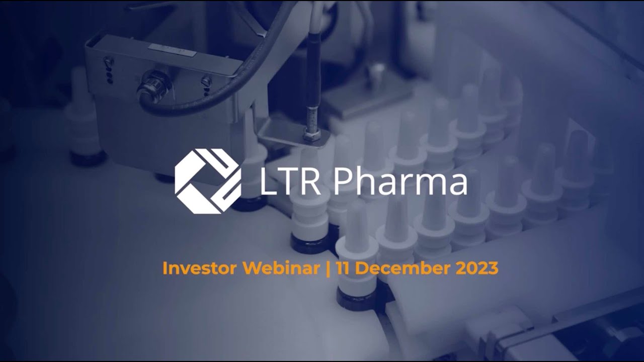 LTR Pharma | Investor Webinar, ASX Listing Day - YouTube