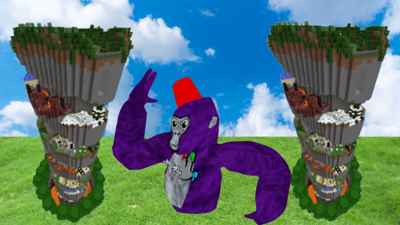 Gorilla Tag Added Minecraft Parkour? - YouTube