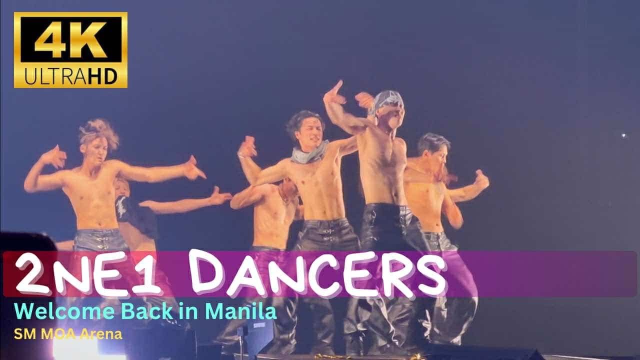 [FANCAM] 2NE1 Dancers at Welcome Back Concert - Manila (111624) - YouTube
