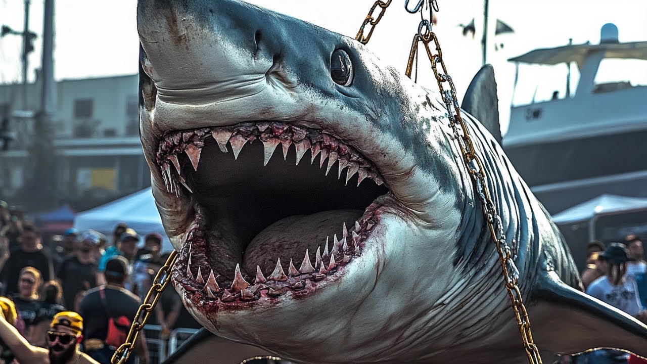 UNBELIEVABLE Monster Sharks Ever Recorded! - YouTube