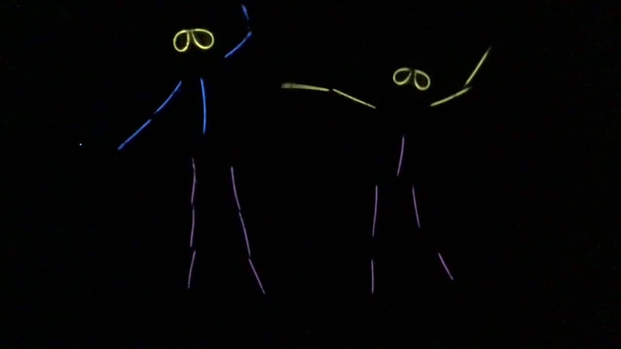 Glow sticks dance - Fun Activity For Kids - YouTube
