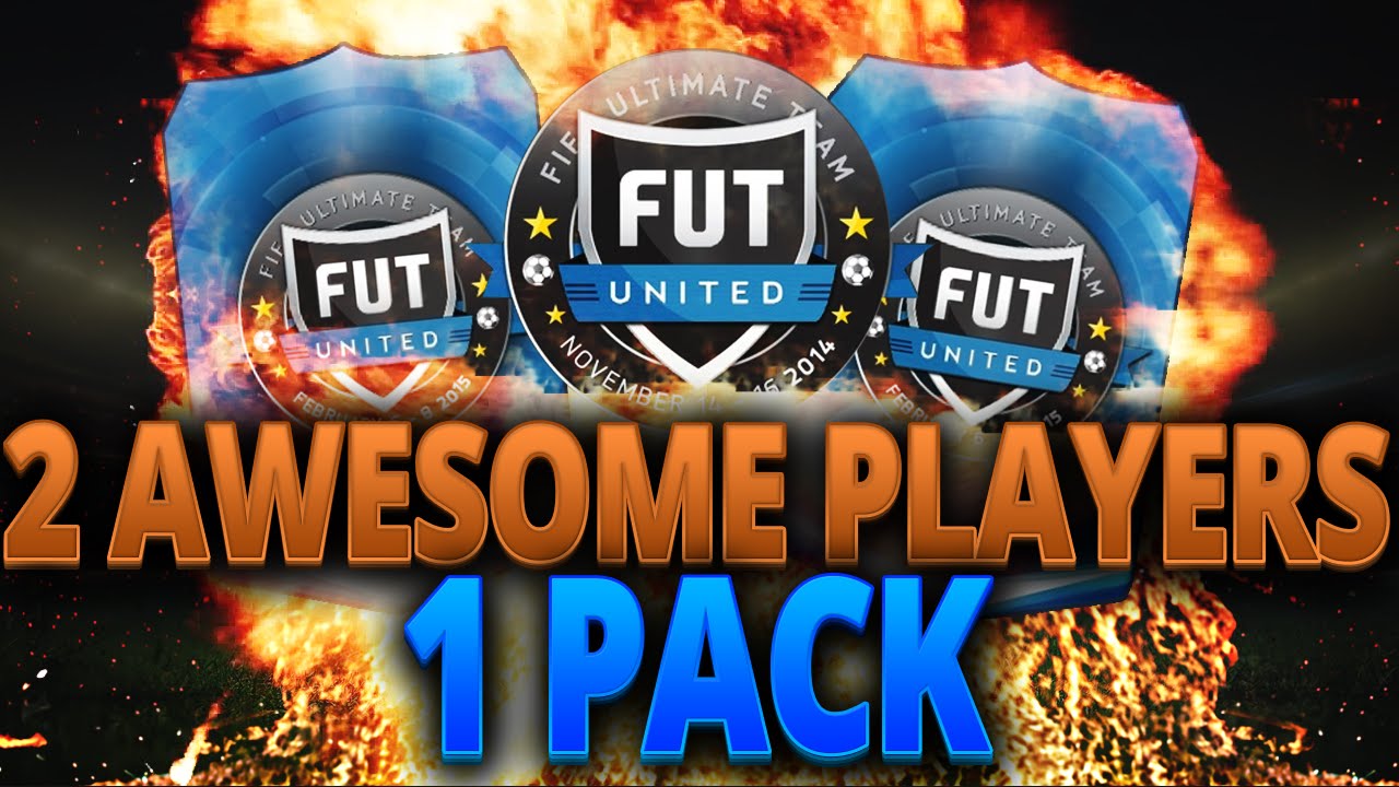 2 AWESOME PLAYERS 1 PACK FUT UNITED PACK OPENING FIFA 15 ULTIMATE TEAM ...