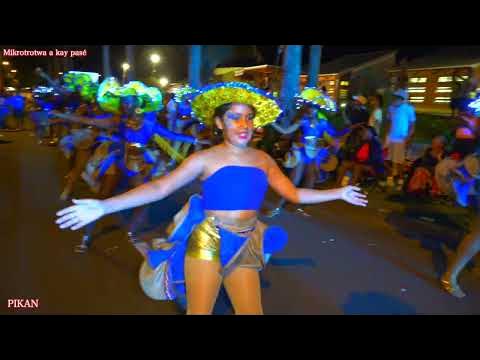 PIKAN à la grande parade du Kapès Kannaval à Capesterre Belle-Eau. - YouTube