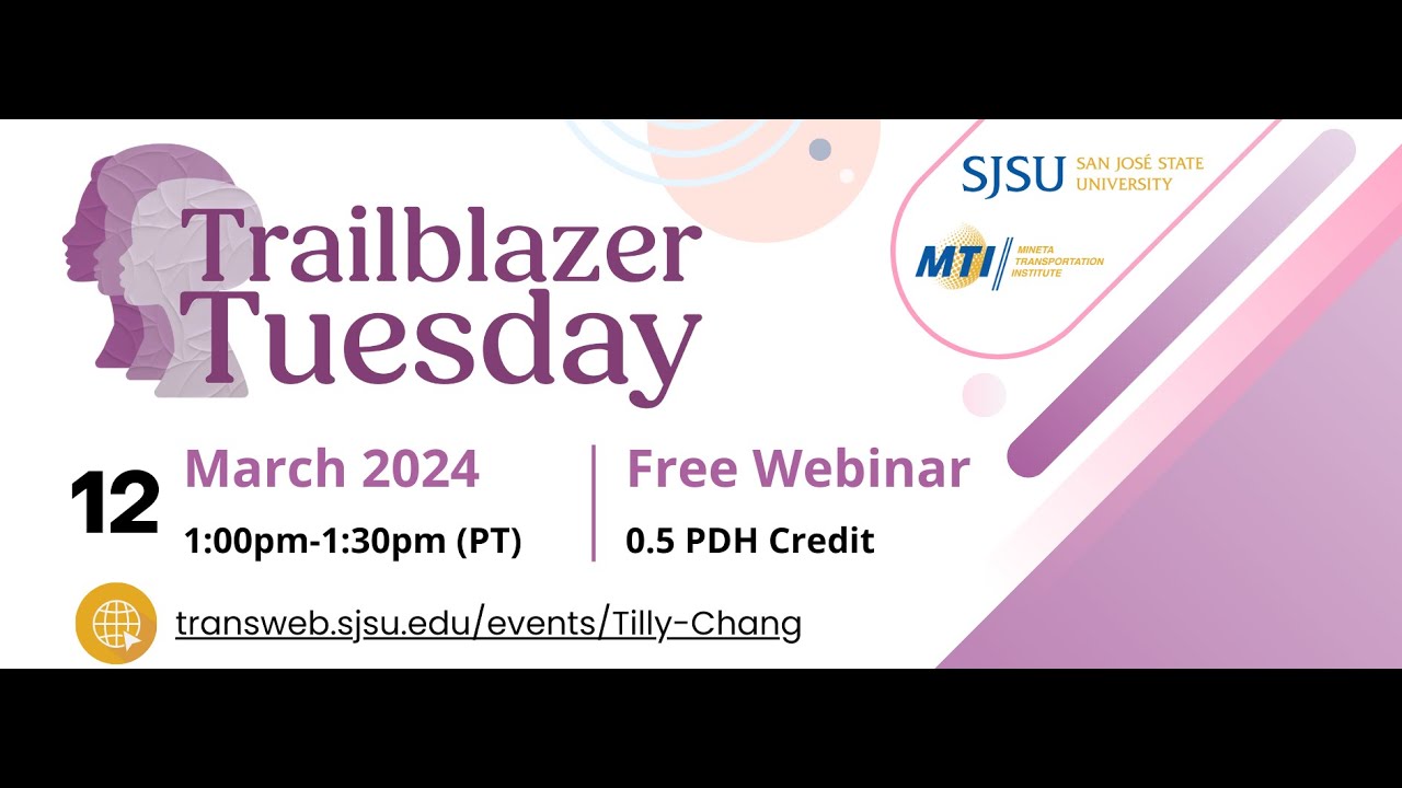 Trailblazer Tuesday with Tilly Chang - YouTube