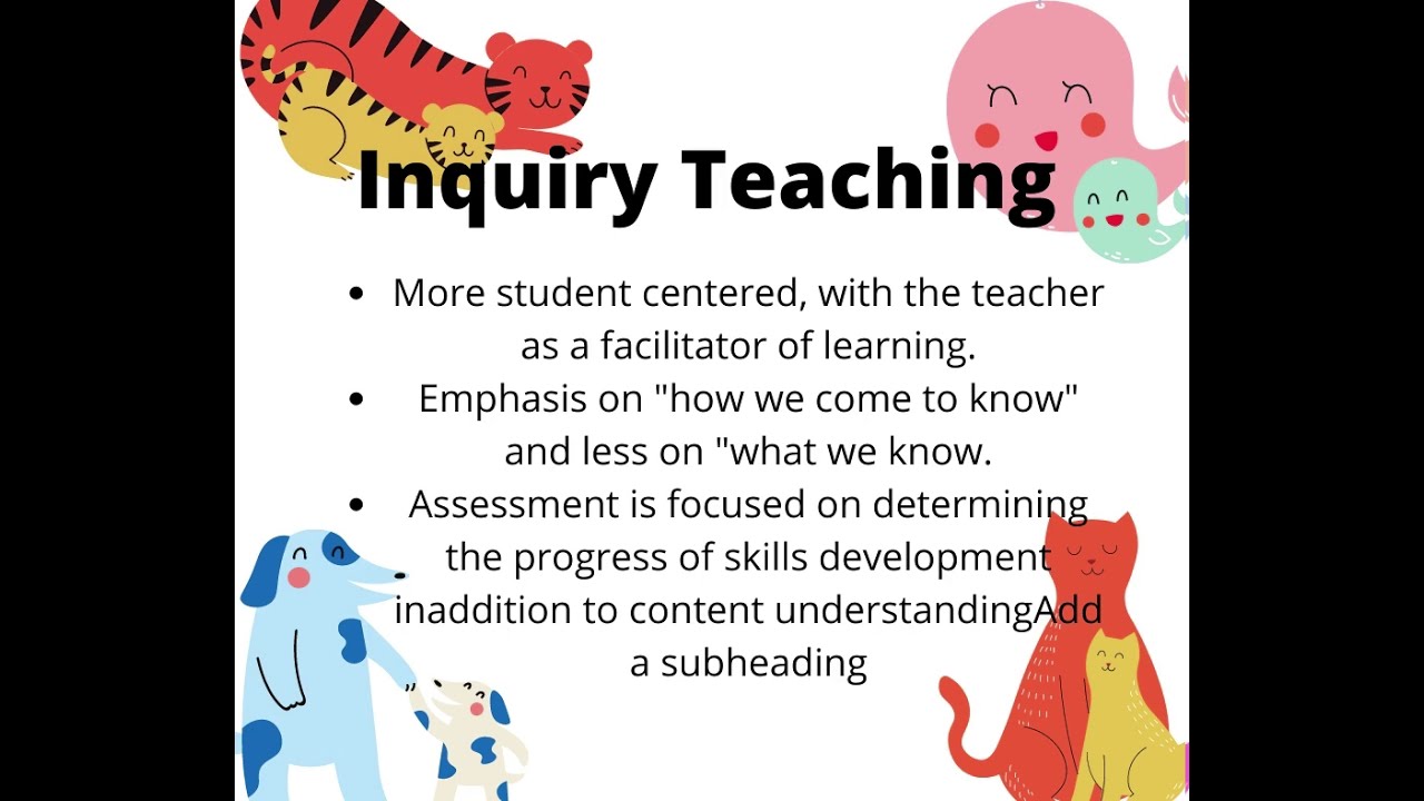 Inquiry Based Learning and Integrating Technology in IBL - YouTube