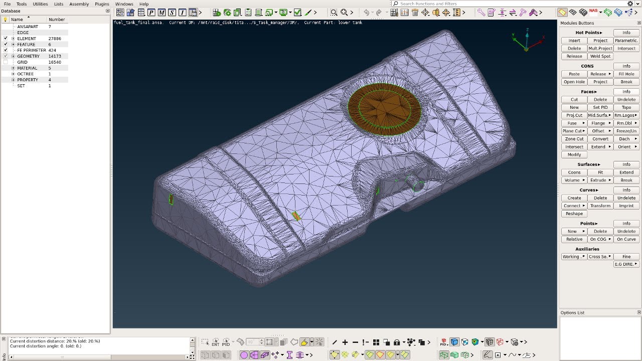 How to create and fill a closed volume using Tank Tool - YouTube