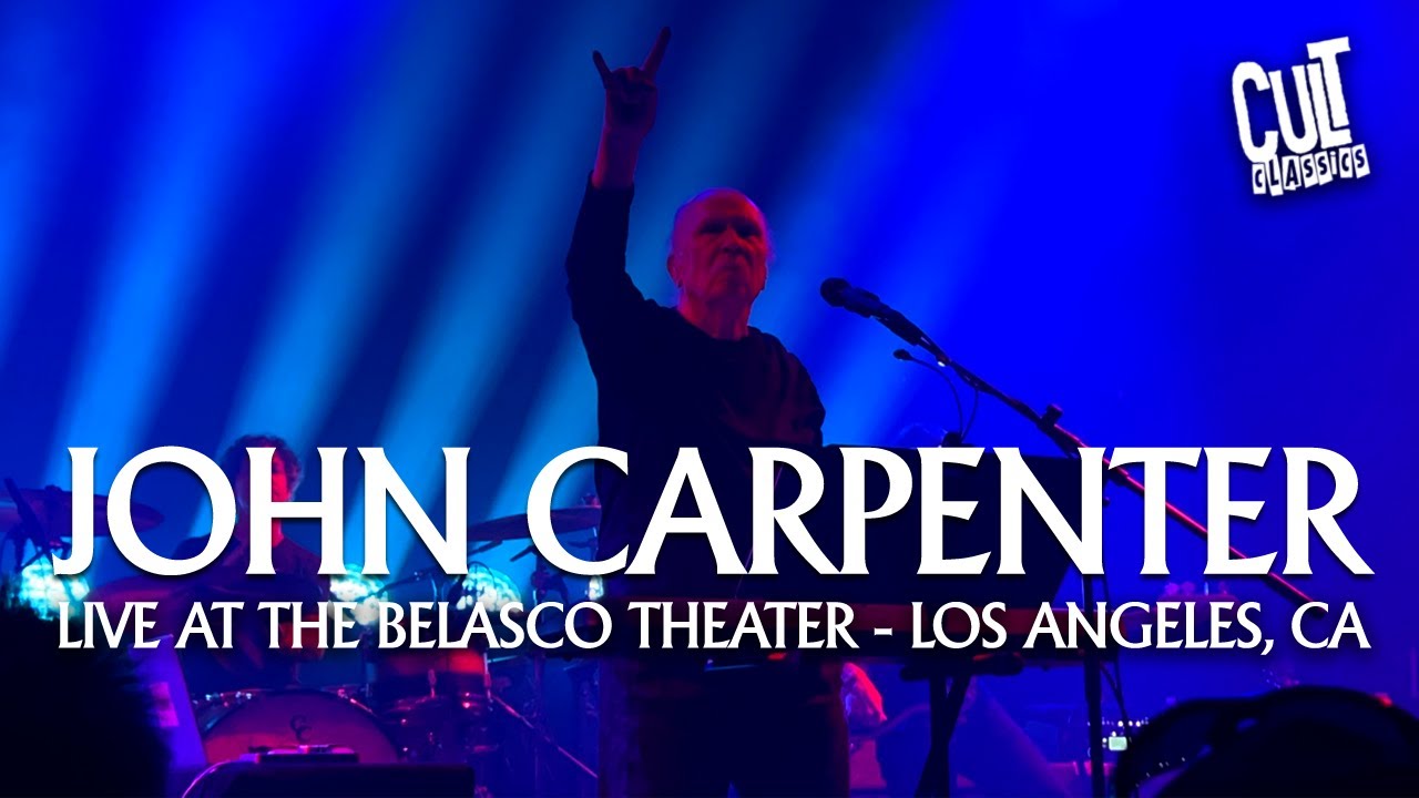 John Carpenter - Live at The Belasco Theater - Los Angeles, CA ...