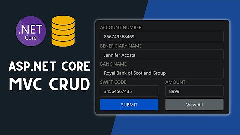 Asp.Net Core MVC Tutorial - YouTube