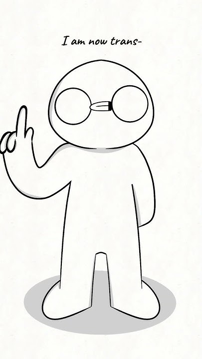 I Now Identify As Invisible Animation Meme Shorts Youtube