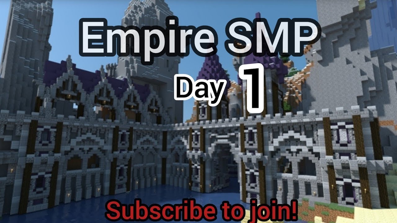 Empire SMP (free to join!) Minecraft Java x Bedrock Day 1 - YouTube