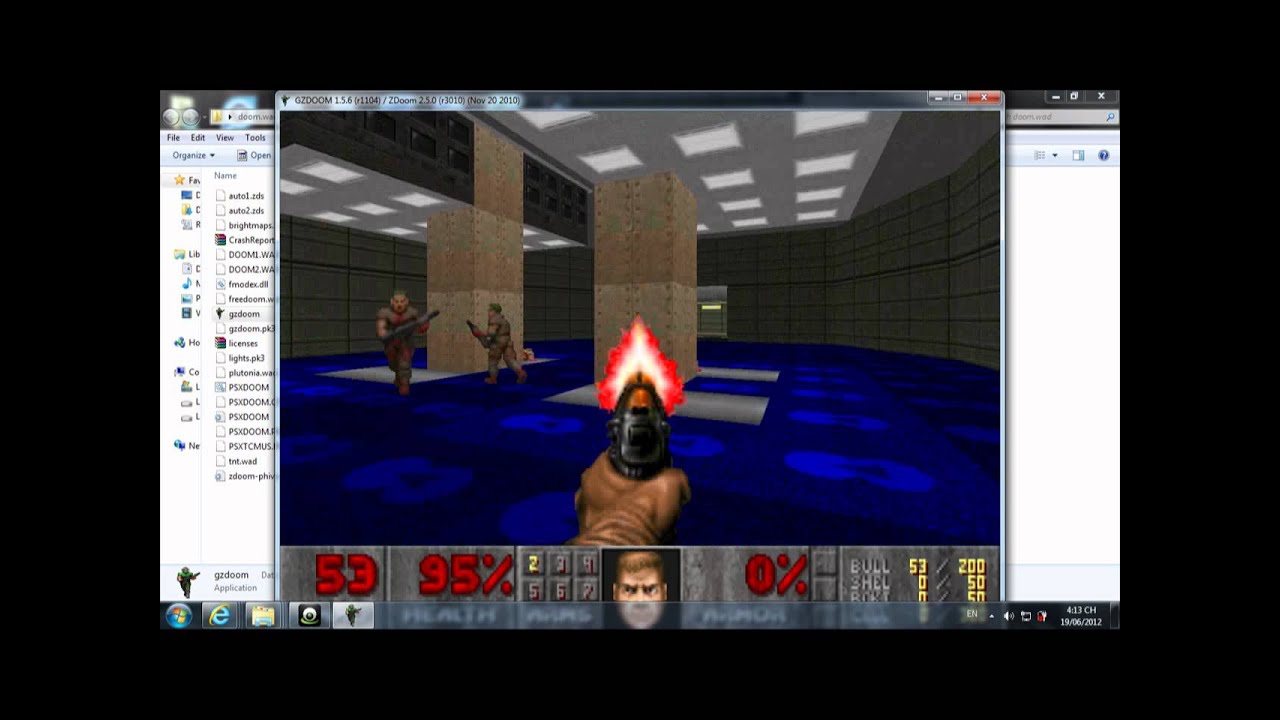 doom 2 on win 7 - YouTube