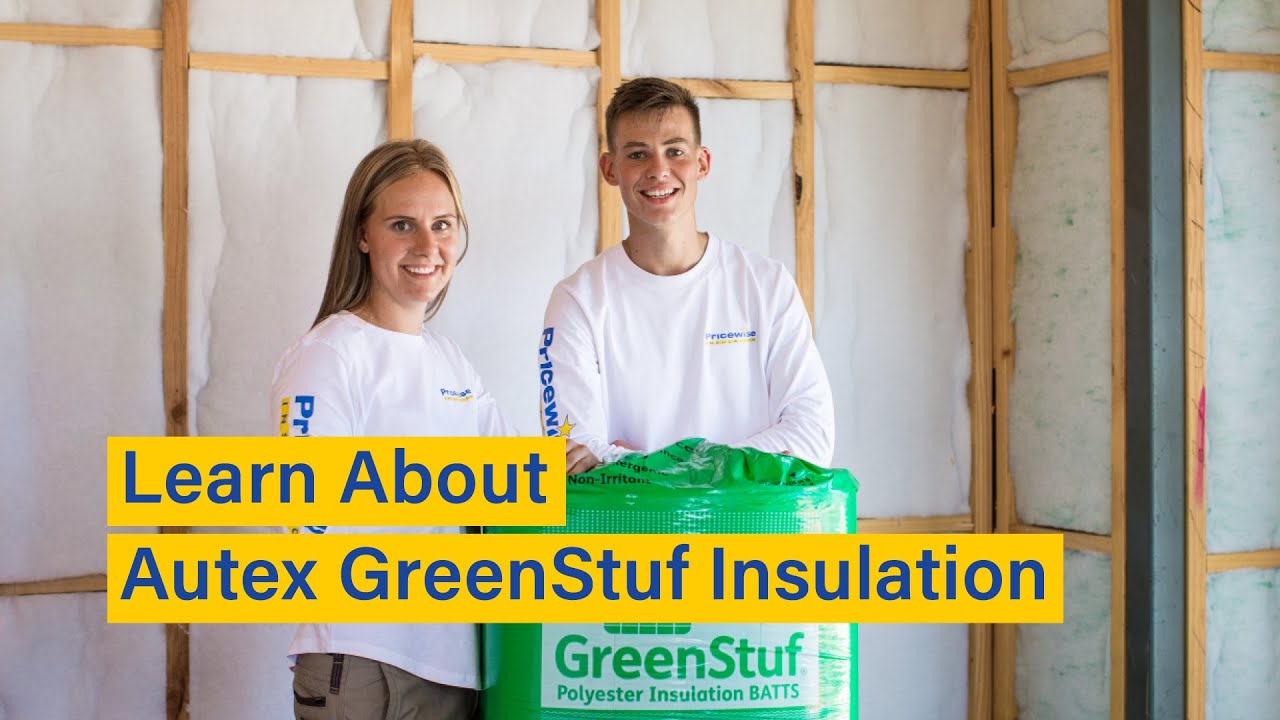 Autex Insulation - GreenStuf Polyester - YouTube