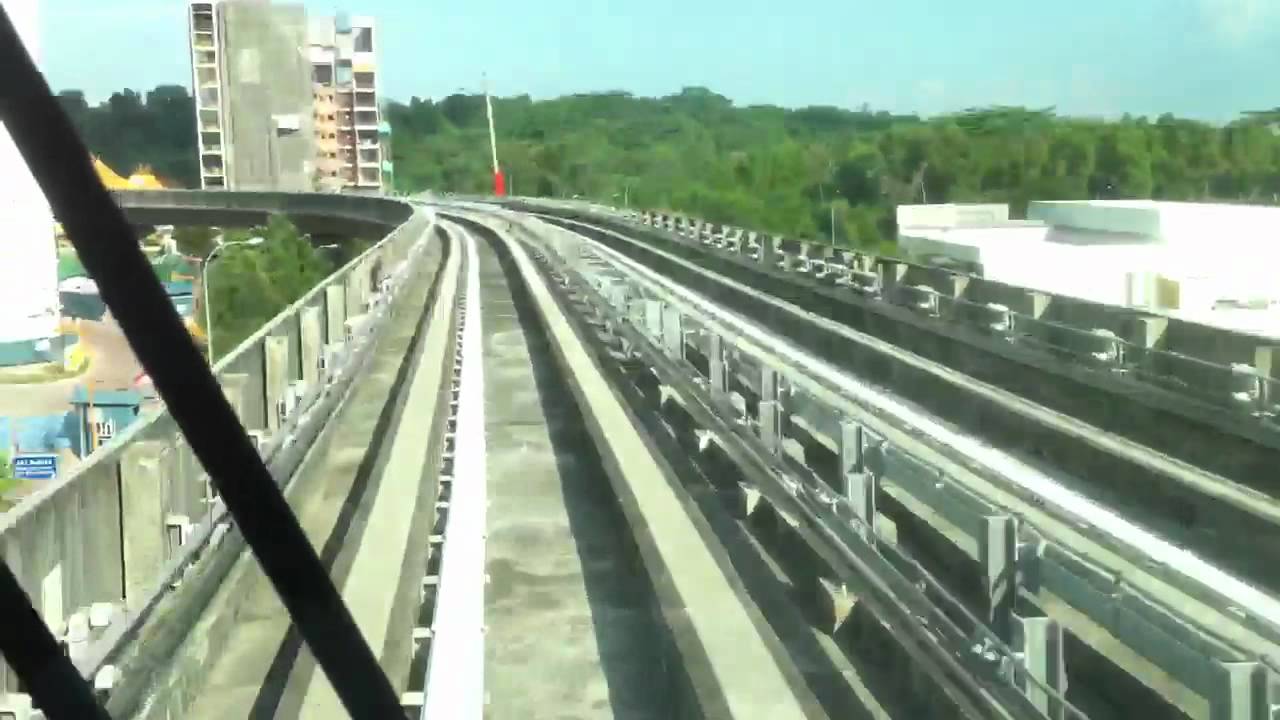 SBS TRANSIT Punggol LRT East Loop Set 26 Ride from PE3 Coral Edge to ...
