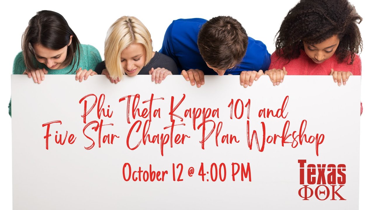 Phi Theta Kappa 101 and Five Star Chapter Plan Workshop - YouTube