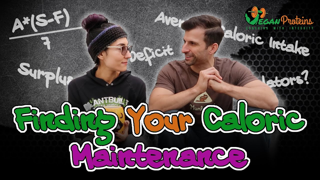 How to Find Your Caloric Maintenance | Vegan Proteins - YouTube