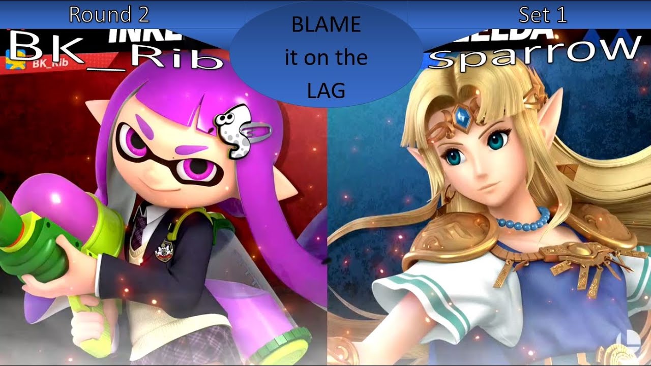 Blame it on the Lag - R2 - BK_Rib (Inkling/Palutena) vs. Sparrow (Zelda ...