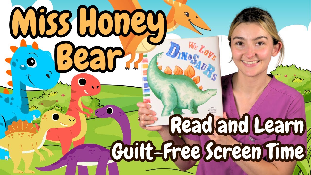 Speech Therapist Reads "We Love Dinosaurs" | Early Language Skills ...