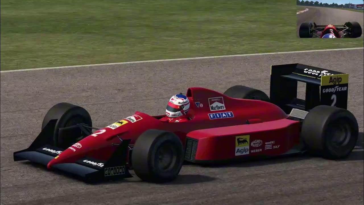Nigel Mansell Pole Lap F1 1990 JACAREPAGUÁ GP - YouTube