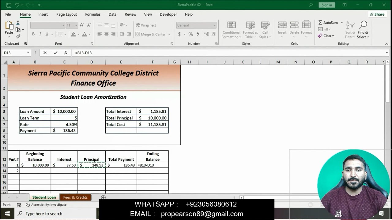Excel 2021 In Practice - Ch 2 Guided Project 2-3 | Excel Chapter 2 ...