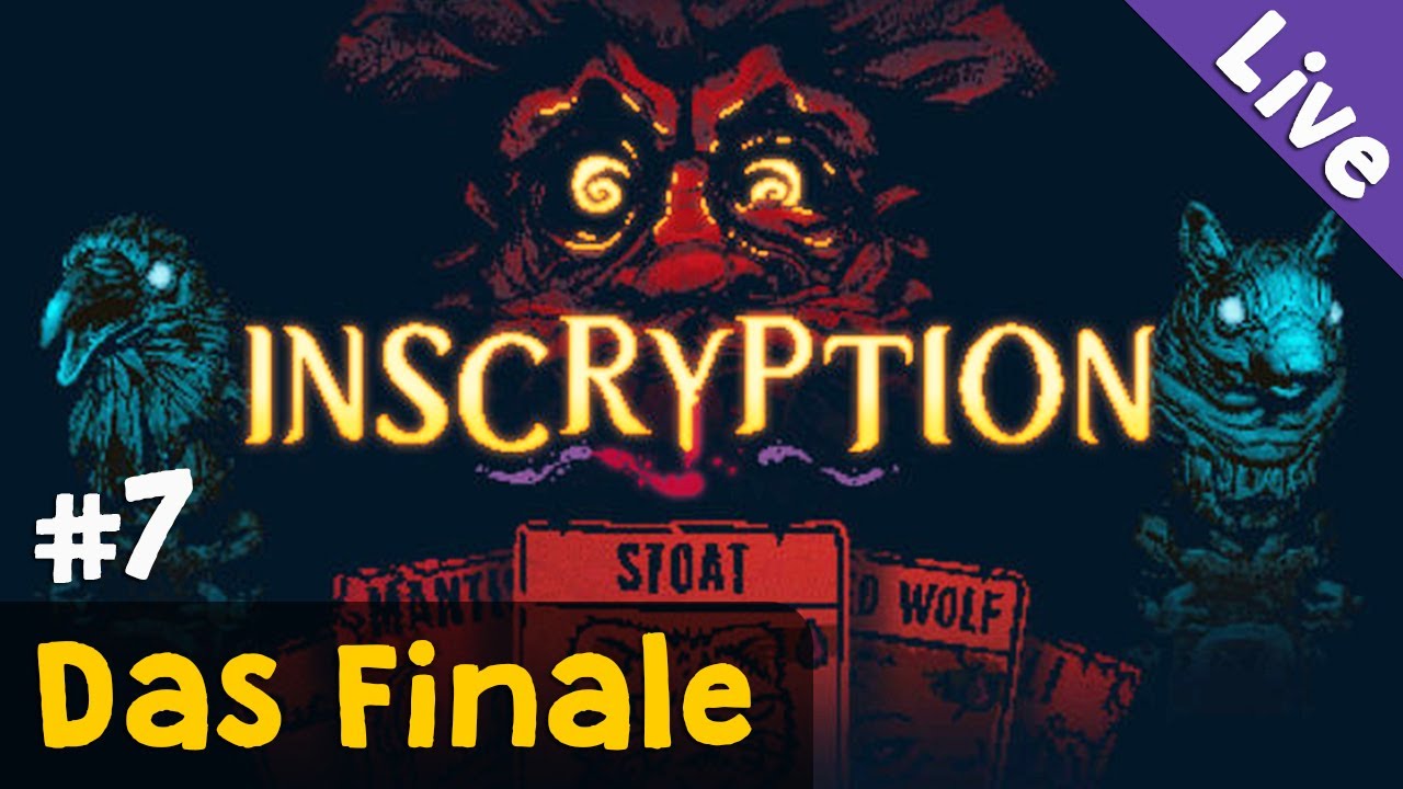 #7: Das Finale Let's Play Inscryption (Blind / Livestream-Aufzeichnung) - YouTube