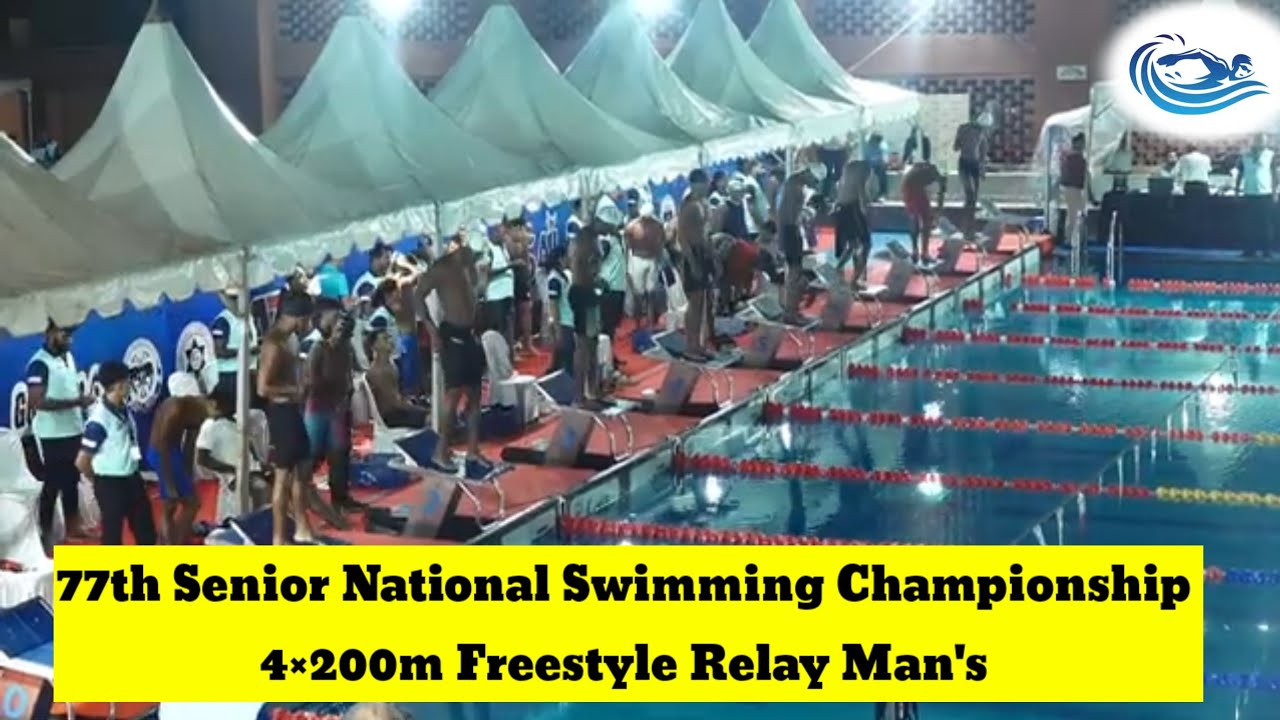 4×200m Freestyle Relay Final || Man's || 77th Senior National Swimming ...