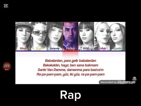 Ay video olmus buu #jennie #vokal #visual #rap #yukseknota 