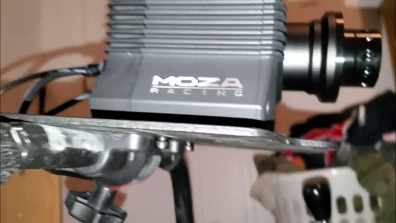 Mounting Moza R5 wheelbase to the Playseat challenge. - YouTube