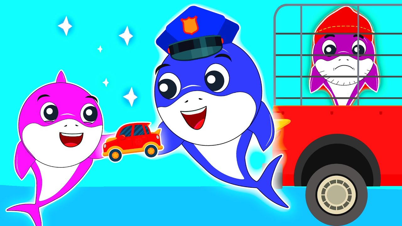 Police Catching The Robber | Baby Shark Kids Songs + More - YouTube