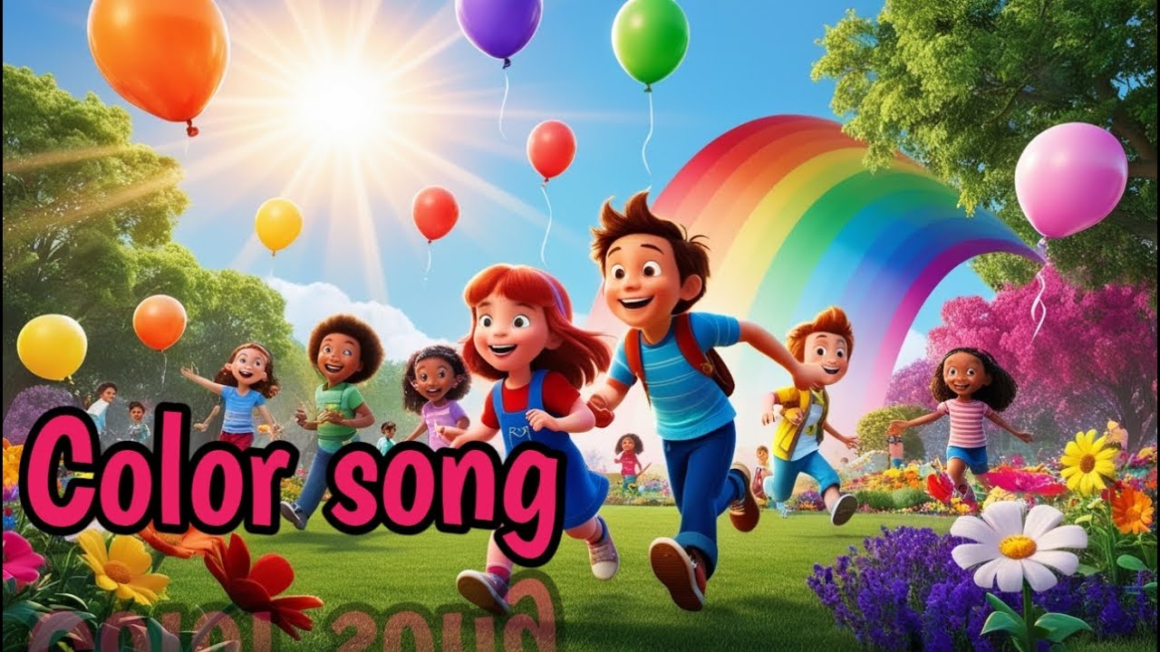 Colors song |Kids songs and nursery rhymes | kids learn and play - YouTube